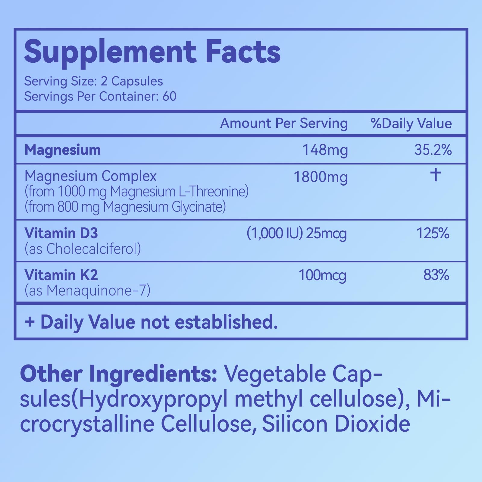 Vitamin D3 and K2 benefits