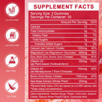 Vitamin D3 and K2 calcium supplement