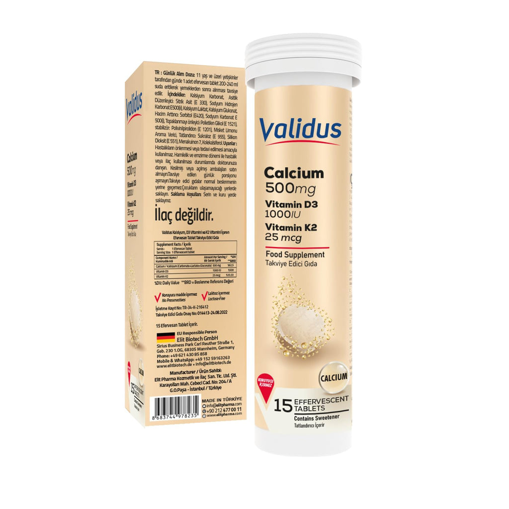Vitamin D3 and K2 combination