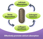 Vitamin D3 and K2 for bone support