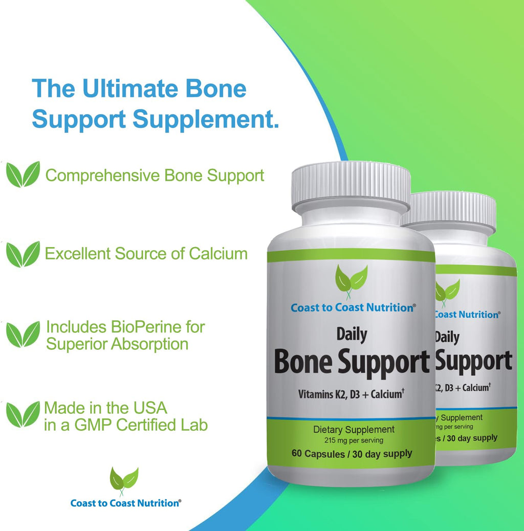 vitamin D3 and K2 for calcium absorption