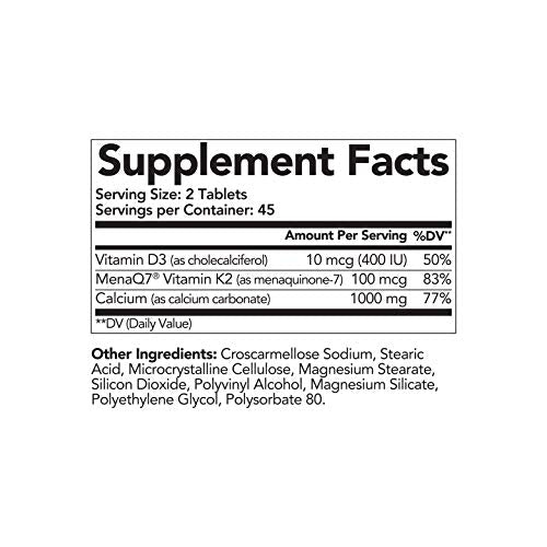 Vitamin D3 and K2 for immunity