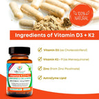 vitamin D3 and K2 MK-7 blend