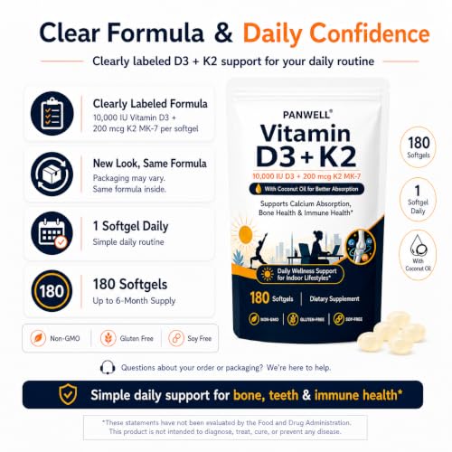Vitamin D3 and K2 MK-7 combination