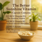 vitamin D3 and K2 supplement