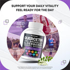 Vitamin D3 and quercetin synergy