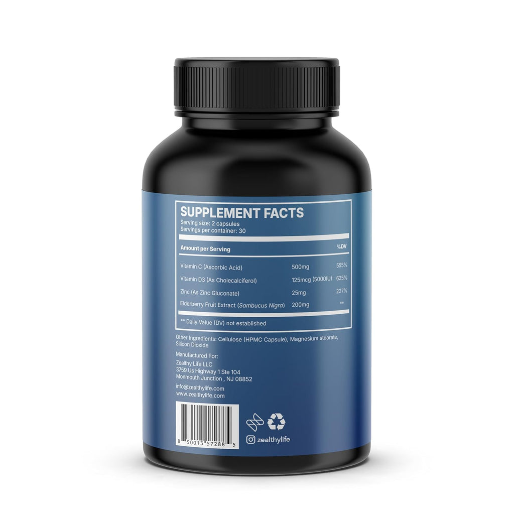 vitamin D3 and zinc for immune boost