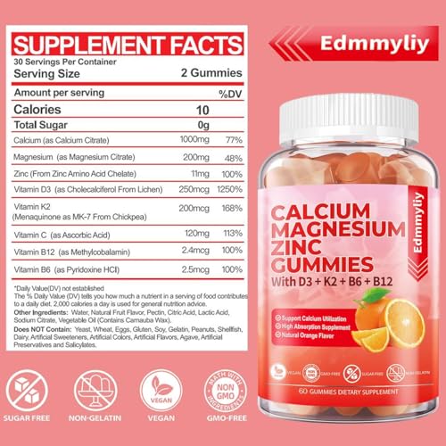 vitamin D3 B12 gummies for immunity