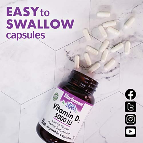 Vitamin D3 capsules for bone health
