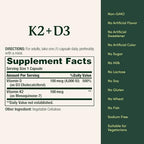 Vitamin D3 capsules for bone health