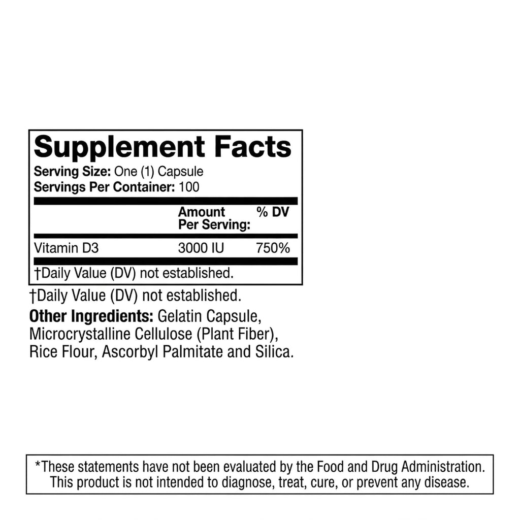 vitamin D3 capsules for daily wellness