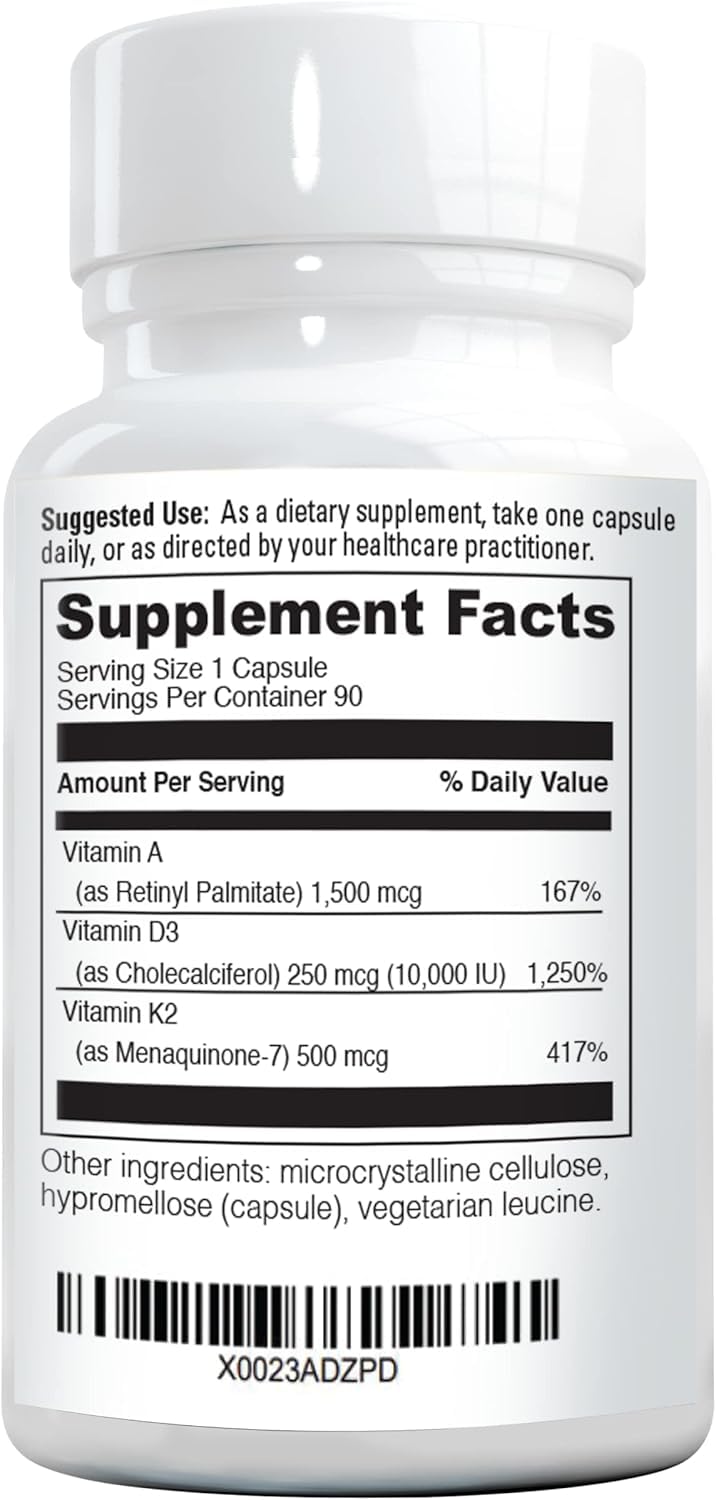 Vitamin D3 capsules for overall wellness