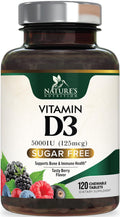 Vitamin D3 chewable tablets for immunity