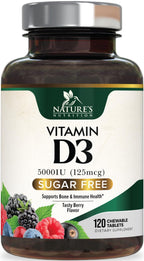 Vitamin D3 chewable tablets for immunity