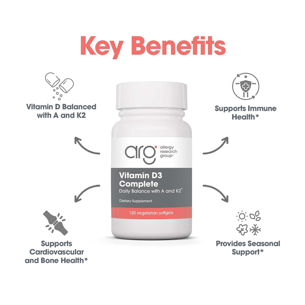 Vitamin D3 Complete for bone support
