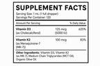 Vitamin D3 drops for bone health