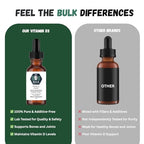 Vitamin D3 drops for bone health