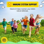 Vitamin D3 drops for bone health