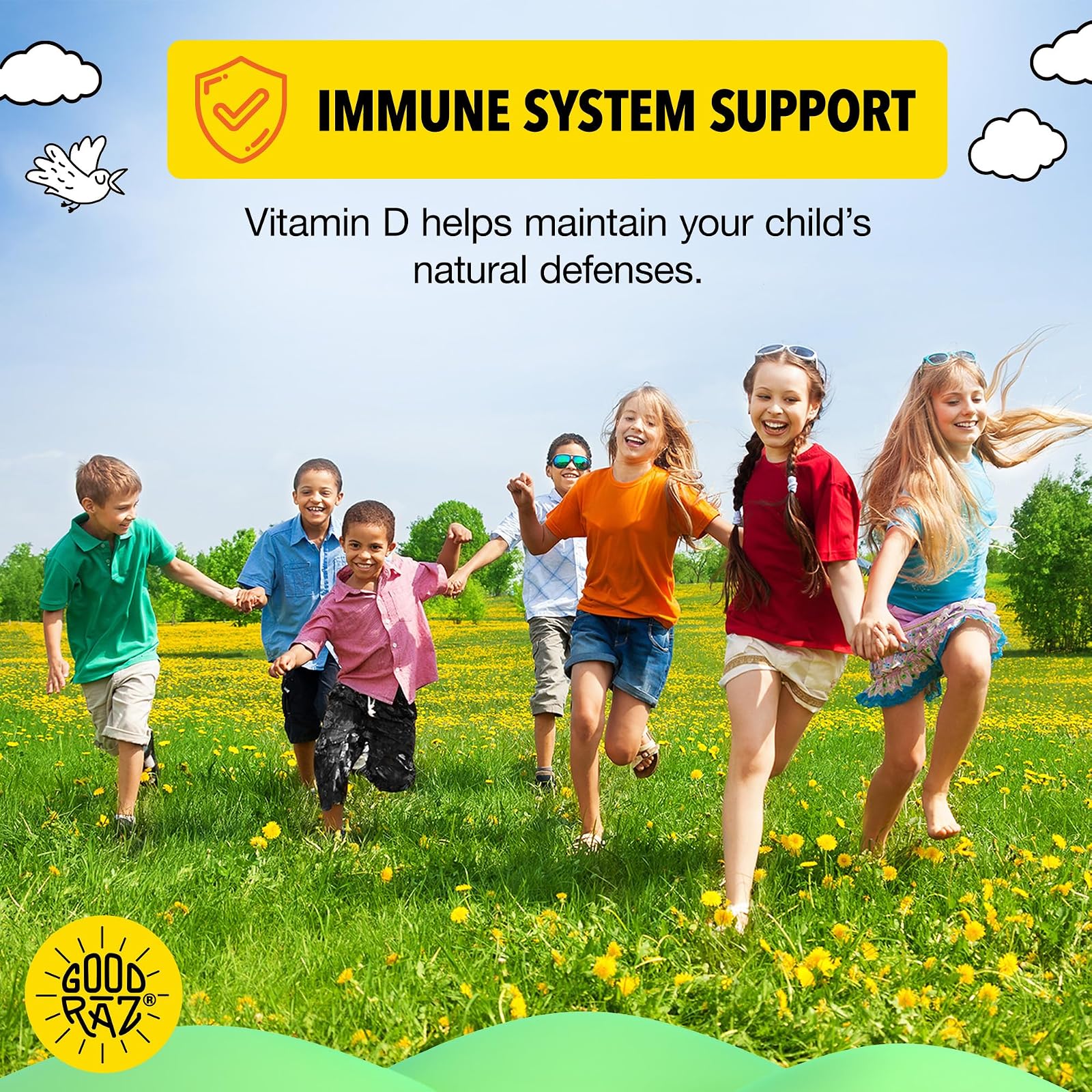 Vitamin D3 drops for bone health