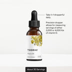 Vitamin D3 drops for daily wellness