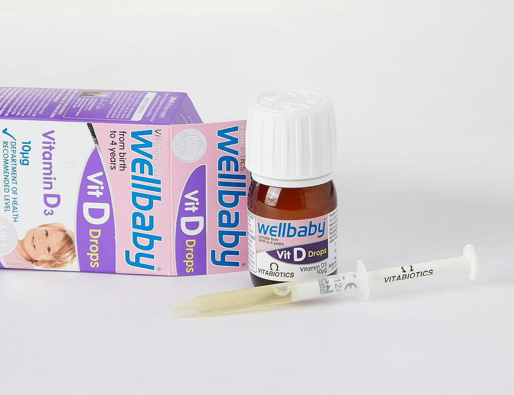 Vitamin D3 drops for healthy bones