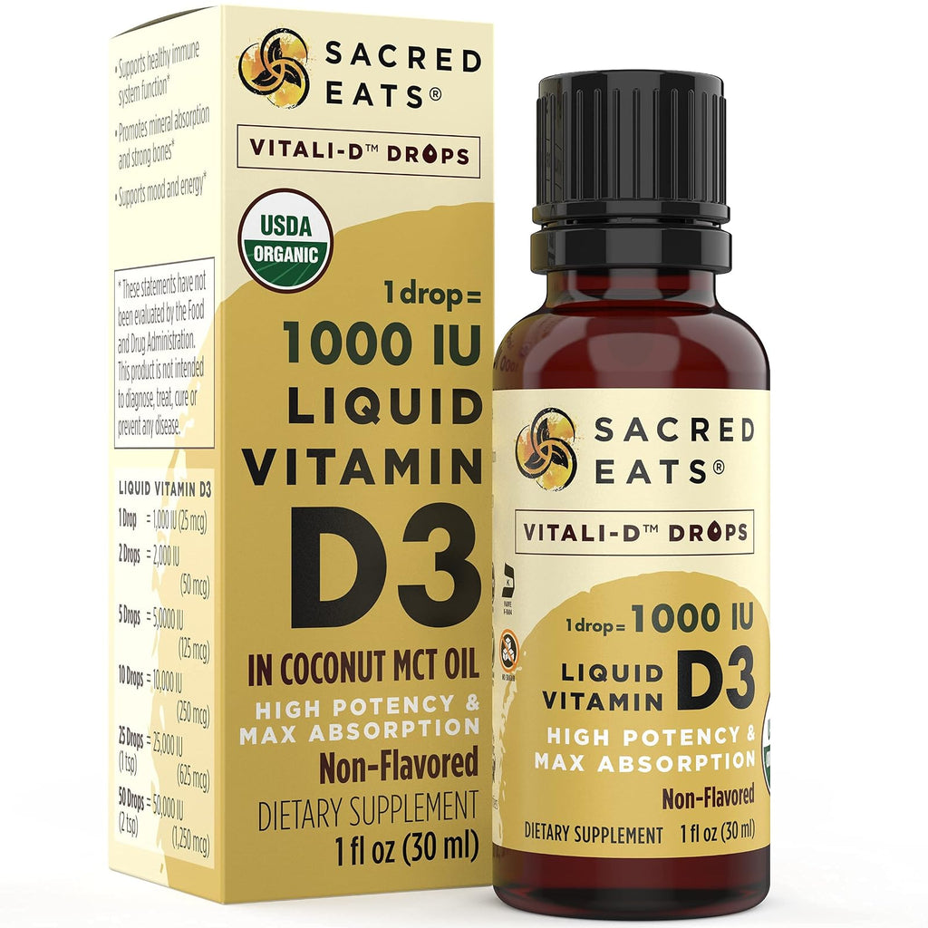 vitamin D3 drops for healthy mood