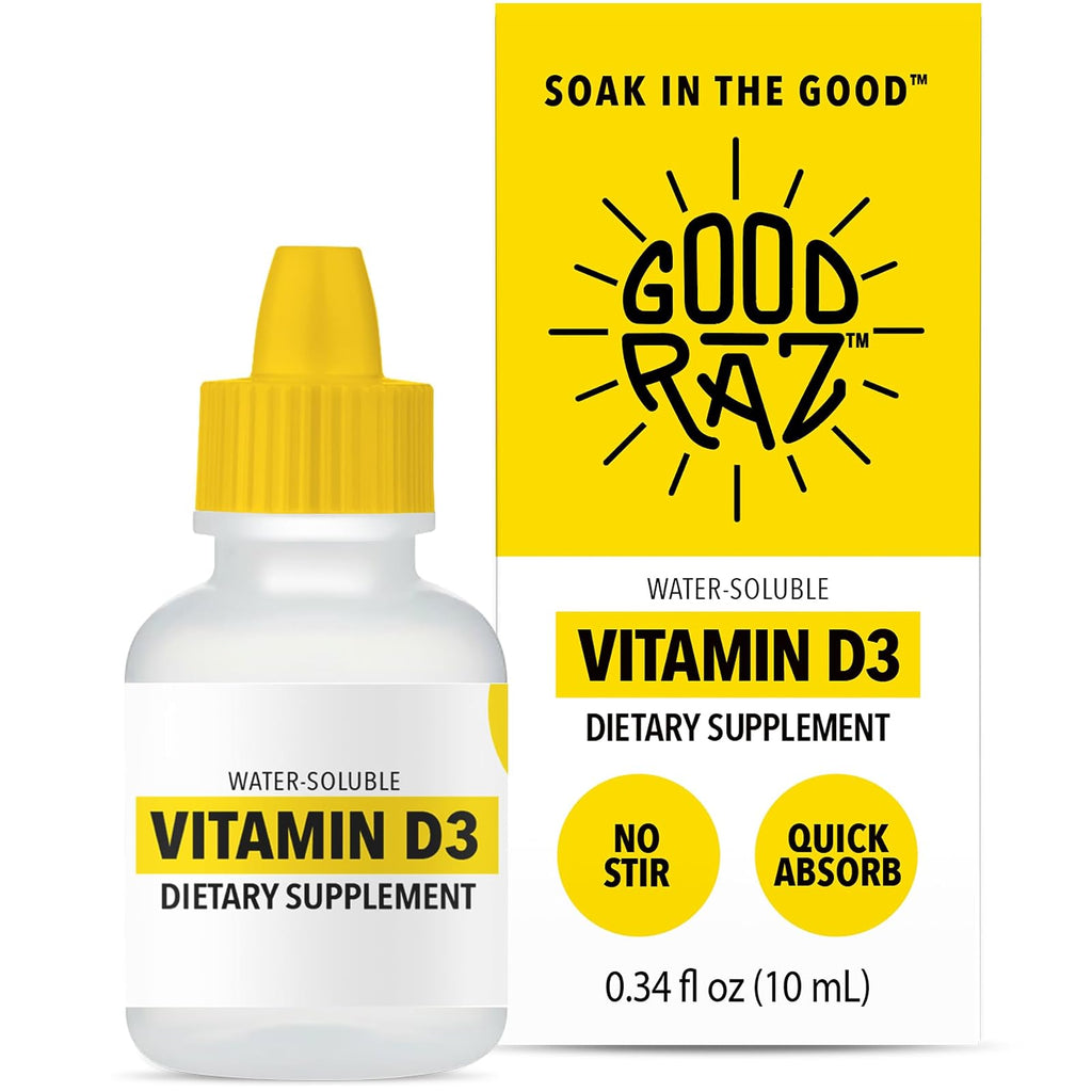 Vitamin D3 drops for immune support