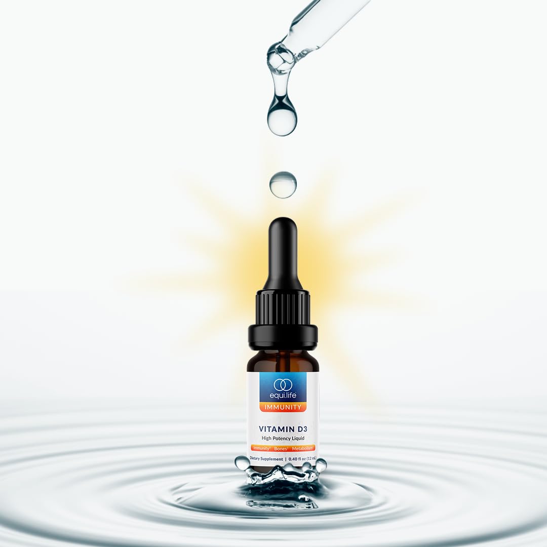 Vitamin D3 drops for seasonal support