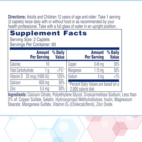 Vitamin D3 enhanced calcium citrate