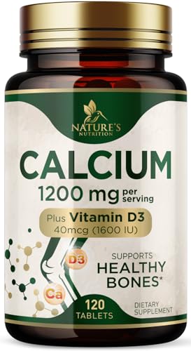 Vitamin D3 enhanced calcium pills
