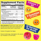 Vitamin D3 enhanced calcium supplement