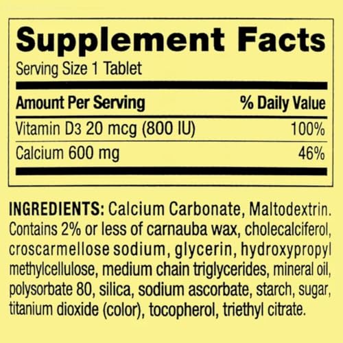 Vitamin D3 enhances calcium absorption