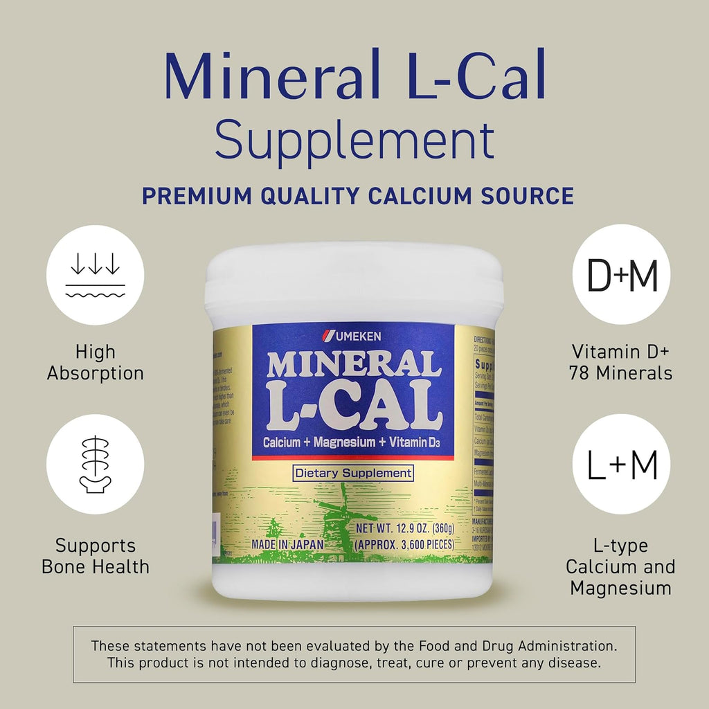 Vitamin D3 enriched calcium balls
