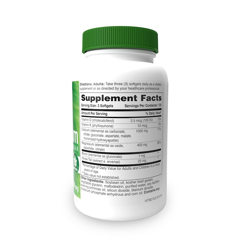 Vitamin D3 enriched calcium balm