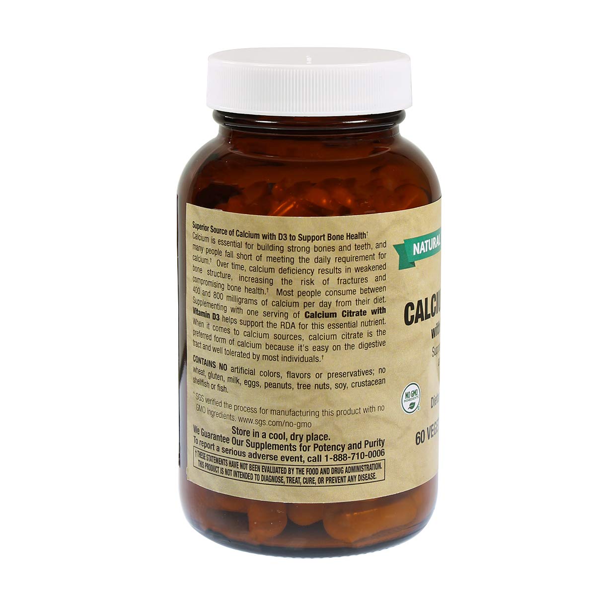 vitamin D3 enriched calcium citrate