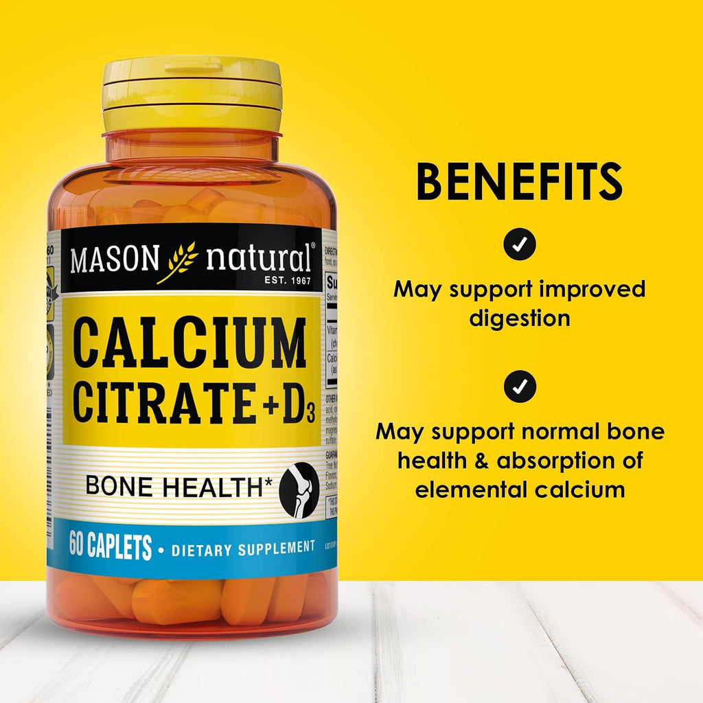 Vitamin D3 enriched calcium citrate