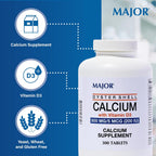 Vitamin D3 enriched calcium for absorption