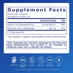 Vitamin D3 enriched calcium for better absorption