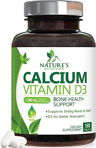 Vitamin D3 enriched calcium for better absorption