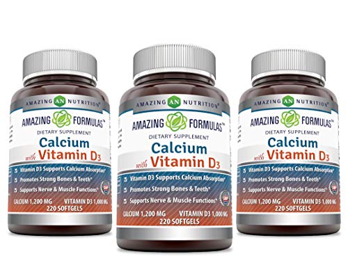 Vitamin D3 enriched calcium for better absorption