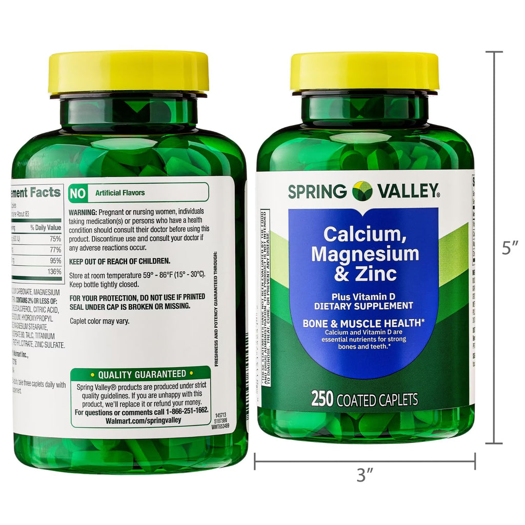 Vitamin D3 enriched calcium for better absorption