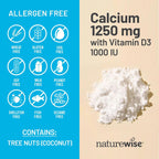 Vitamin D3 enriched calcium for immune support