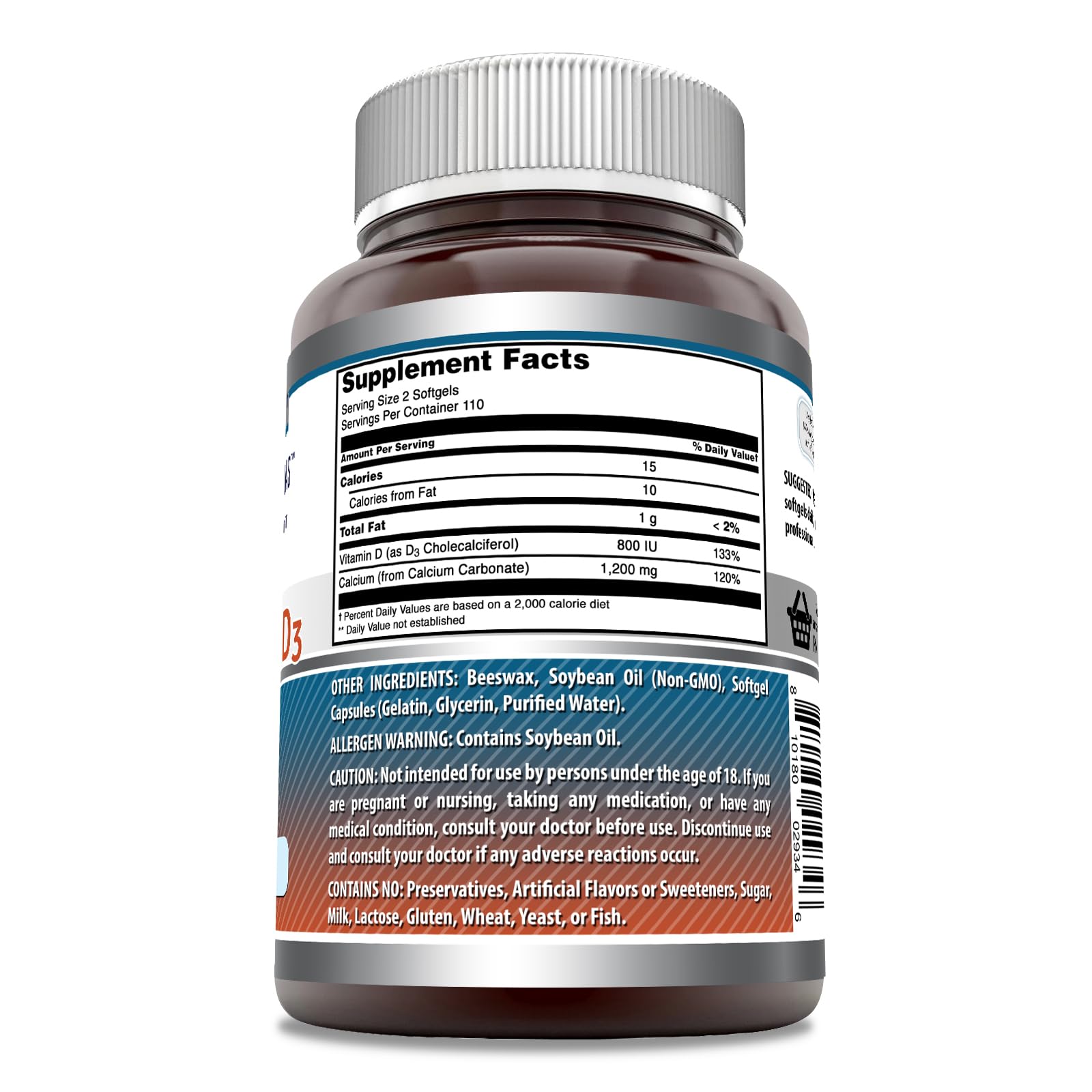 vitamin D3 enriched calcium formula