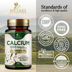 Vitamin D3 enriched calcium formula