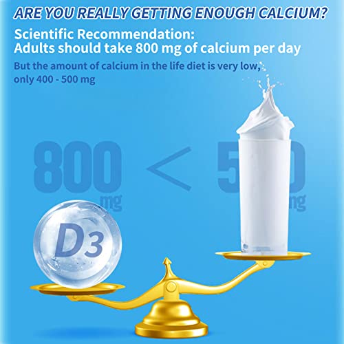 Vitamin D3 enriched calcium formula