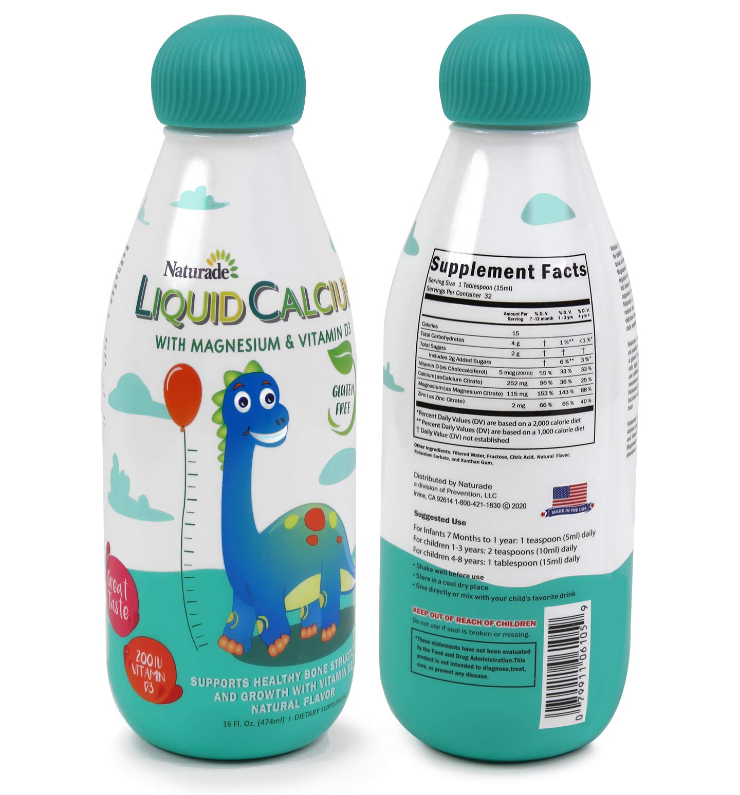 Vitamin D3 enriched calcium formula