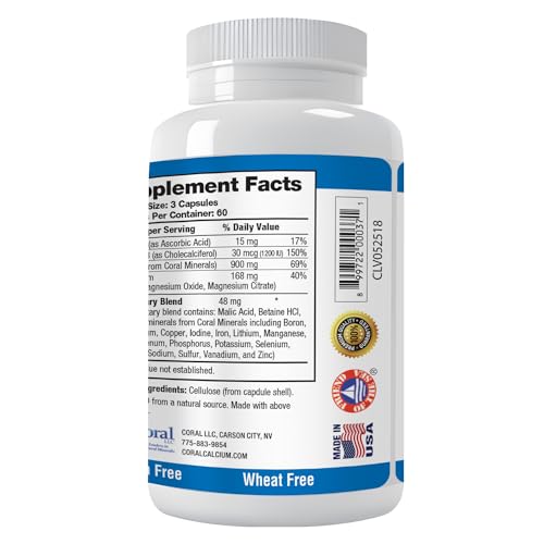 vitamin D3 enriched calcium formula