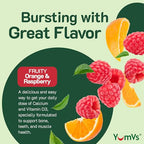 vitamin D3 enriched calcium gummies for immunity