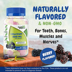 Vitamin D3 enriched calcium gummies for immunity
