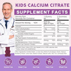Vitamin D3 enriched calcium gummies for immunity